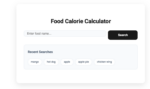 Food Calorie Calculator: Track Your Nutritional Intake Free